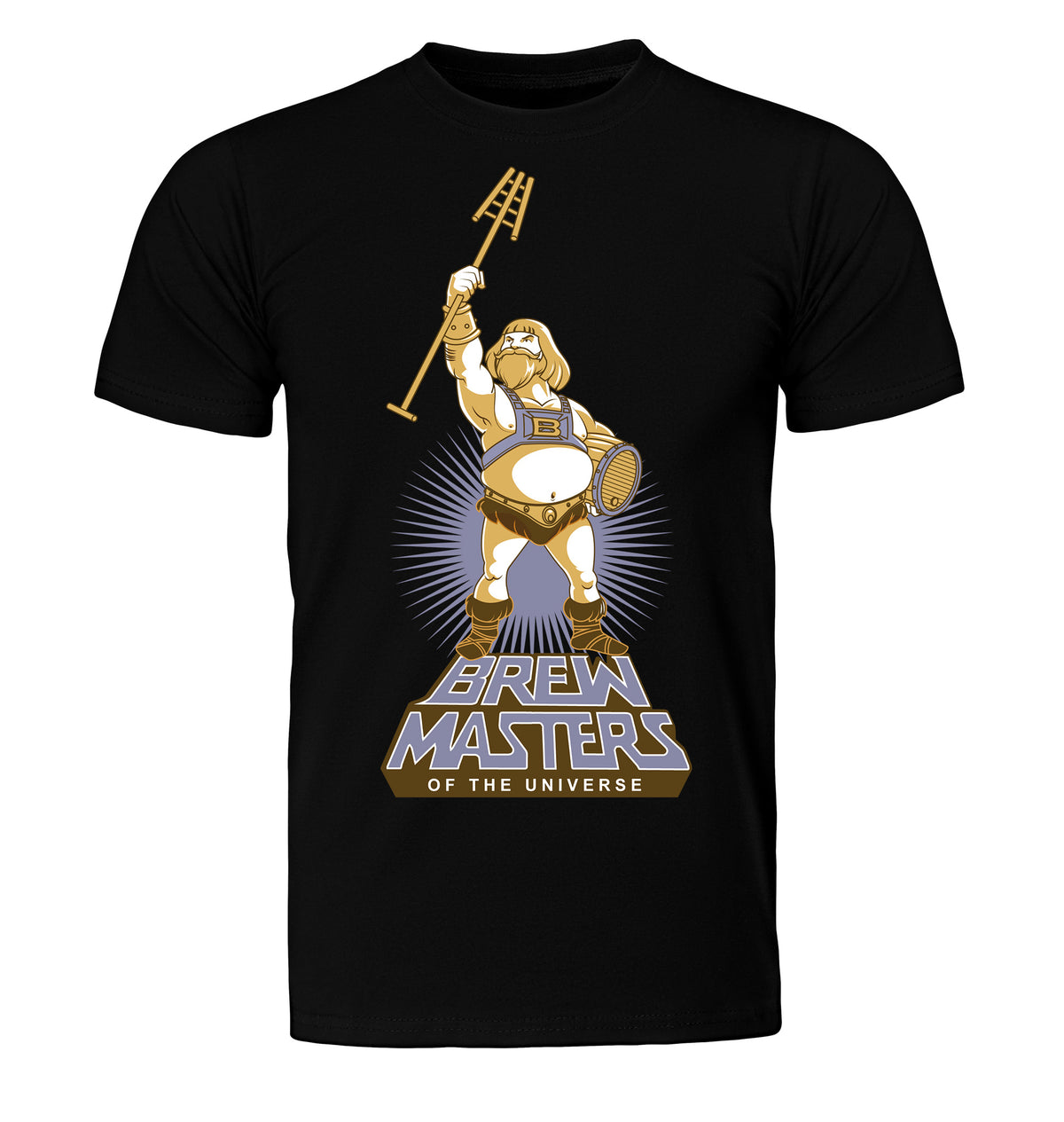 Brewmasters Of The Universe Homebrewing Beer T Shirt Homebrewer T