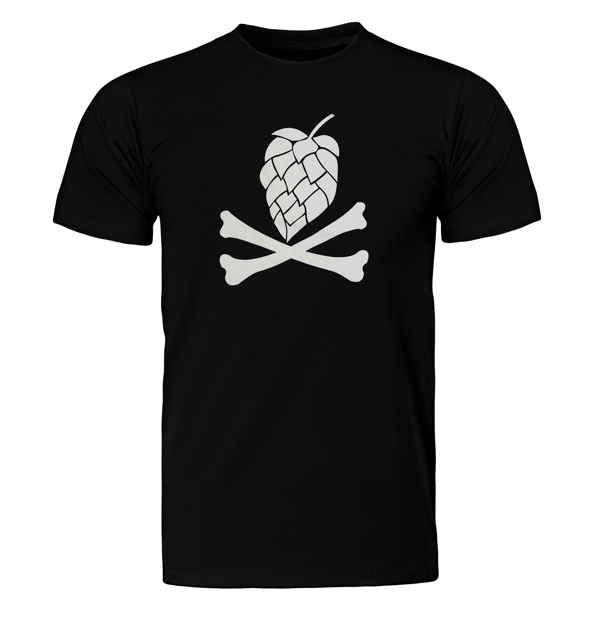 Hops And Crossbones Craft Beer T Shirt Great T For Homebrewers