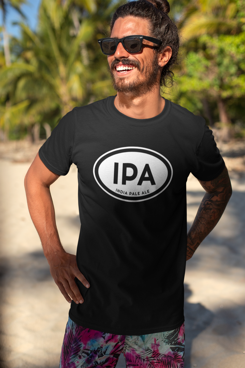 IPA Bumper Sticker T-Shirt | BrewSwag – Stick It, Sip It